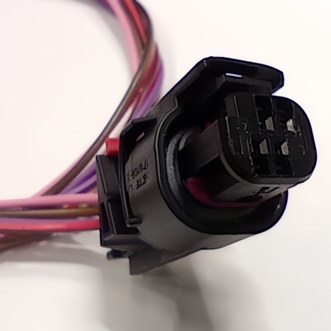 Skoda Genuine 4 Pin Plug Wiring Connector 3C0973704 For VW Audi Seat 4 ...