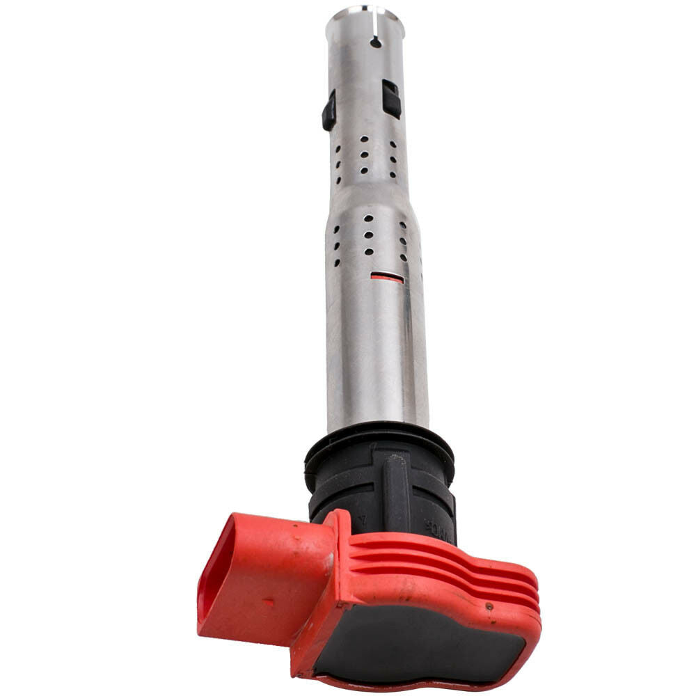 2PCS AUDI R8 Red Coil Pack 2.0TFSI 2.0TSI A3 GOLF 5 LEON- #24088-73102 ...